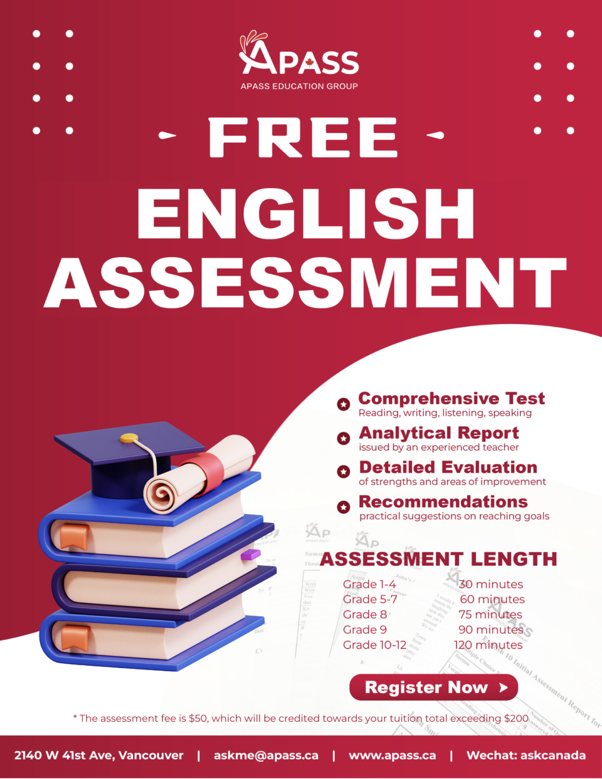 APASS Free Assessments - APASS Education Group